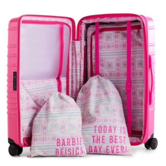 BEIS | Bags | Beis X Barbie Carry On In Barbie Pink | Poshmark